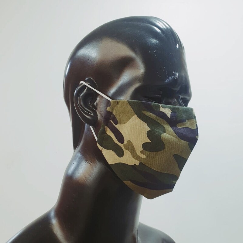 Camo Face Mask - Etsy