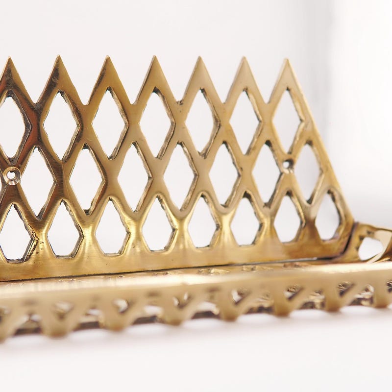 Brass Narrow Shelf - Etsy