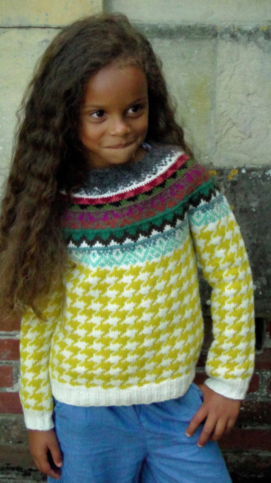 Fair Isle Sweater - Etsy