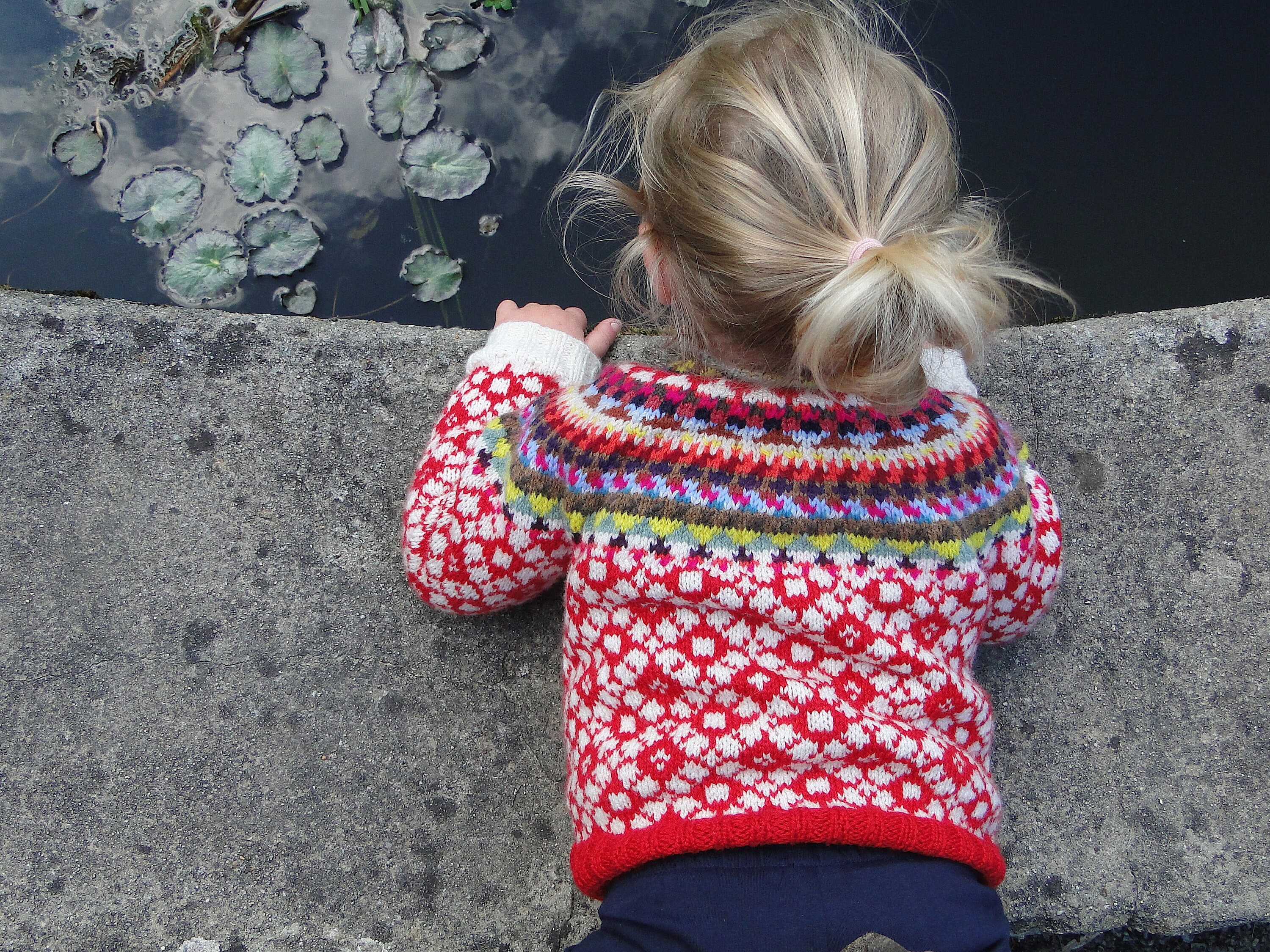 Fair Isle Knitting Pattern for Children - Etsy