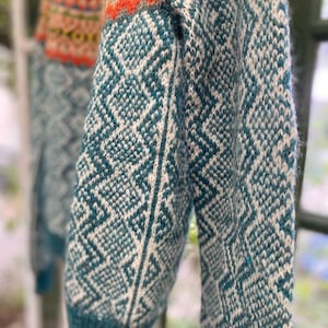 Modern Fair Isle Knitting Pattern - Etsy