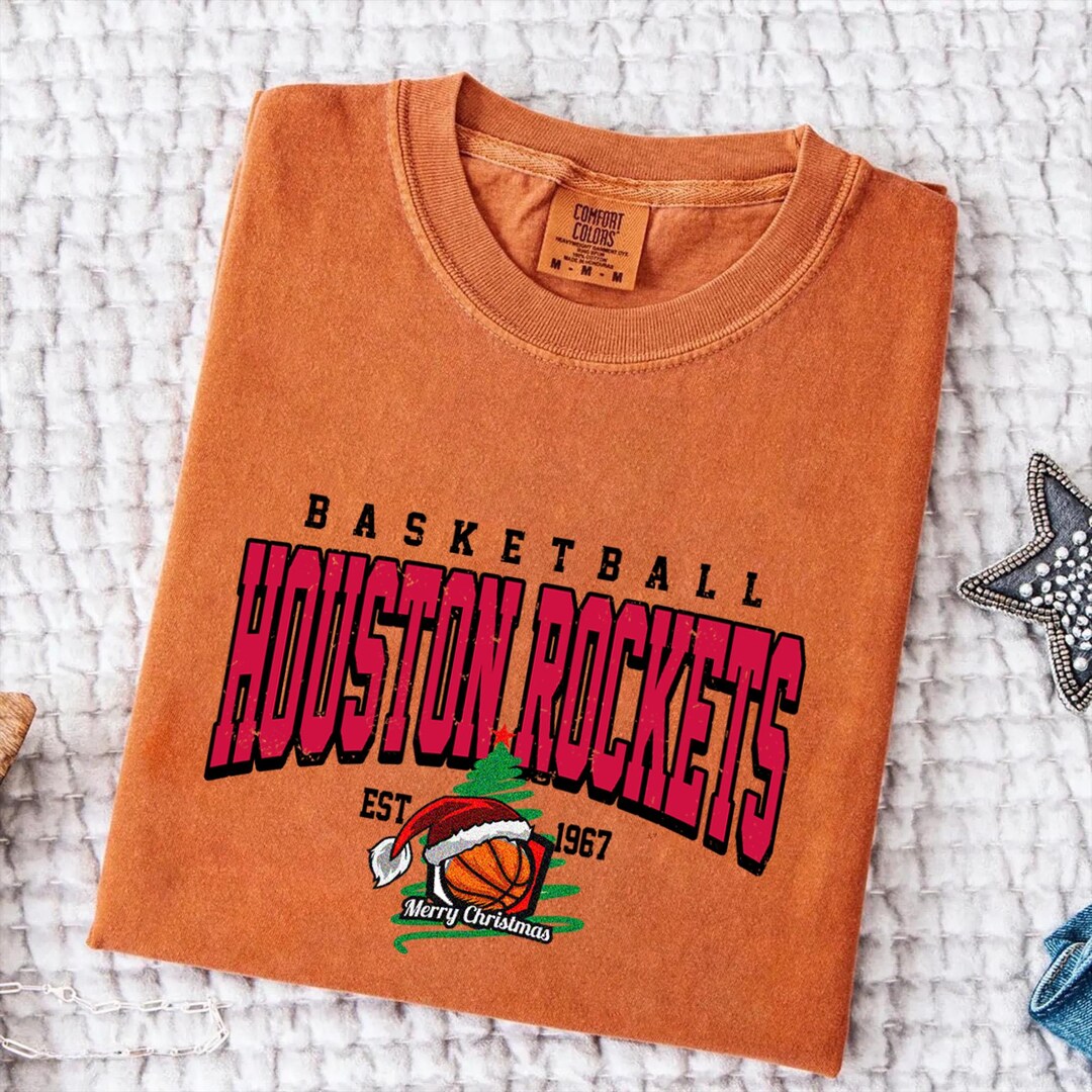 Vintage Houston Basketball Shirt, 90s Style Rockets Basketball ...