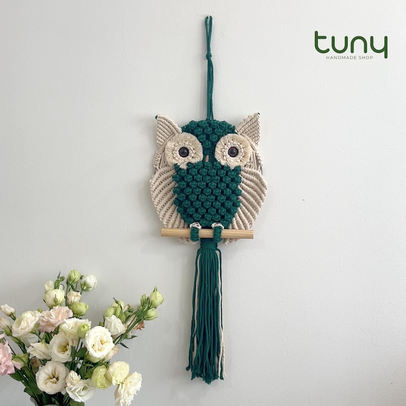 Macrame Owls and Wall Art - Etsy