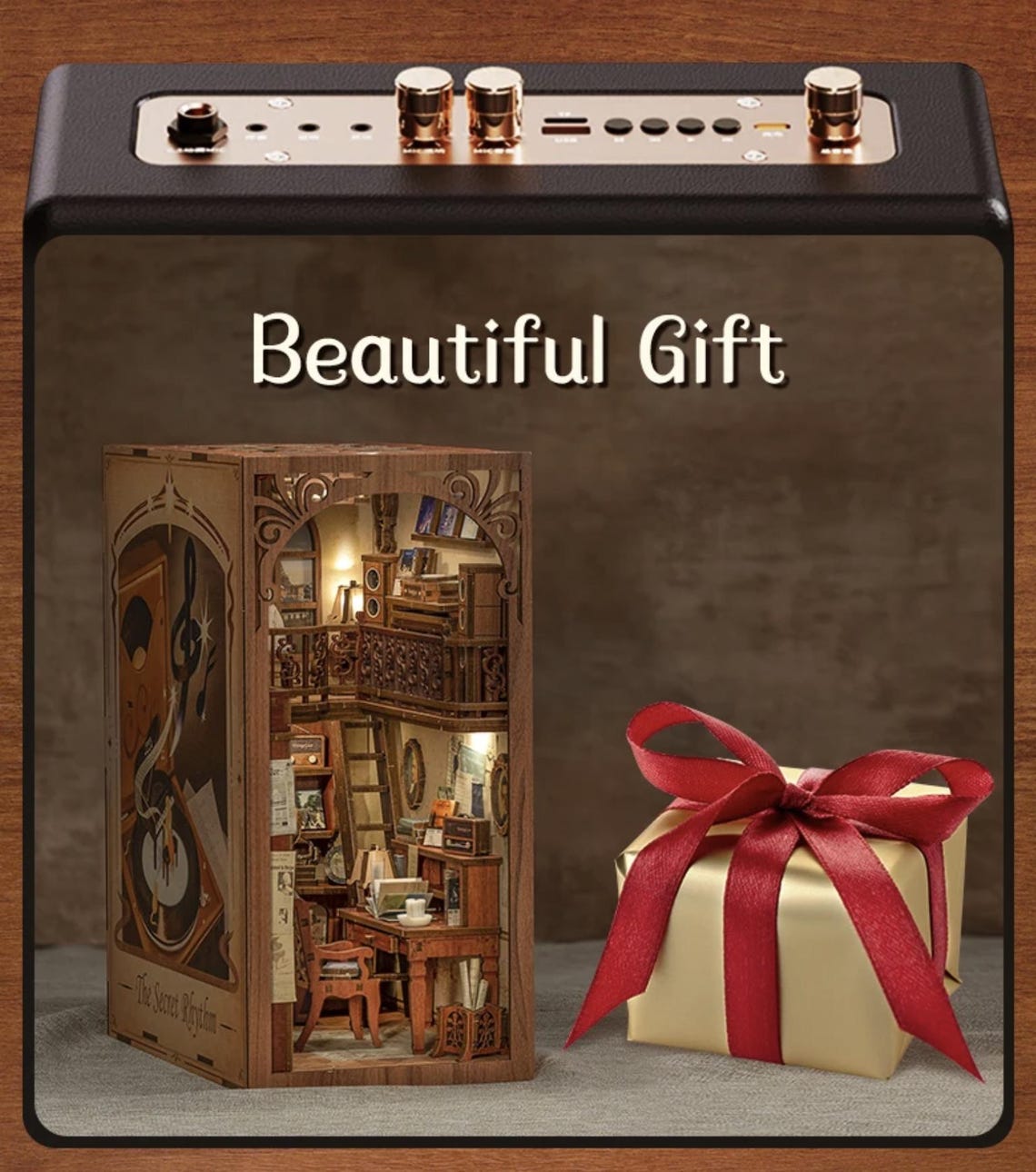 DIY Book Nook -secret Rhythm Music- DIY Arts and Crafts, Gifts, Home ...