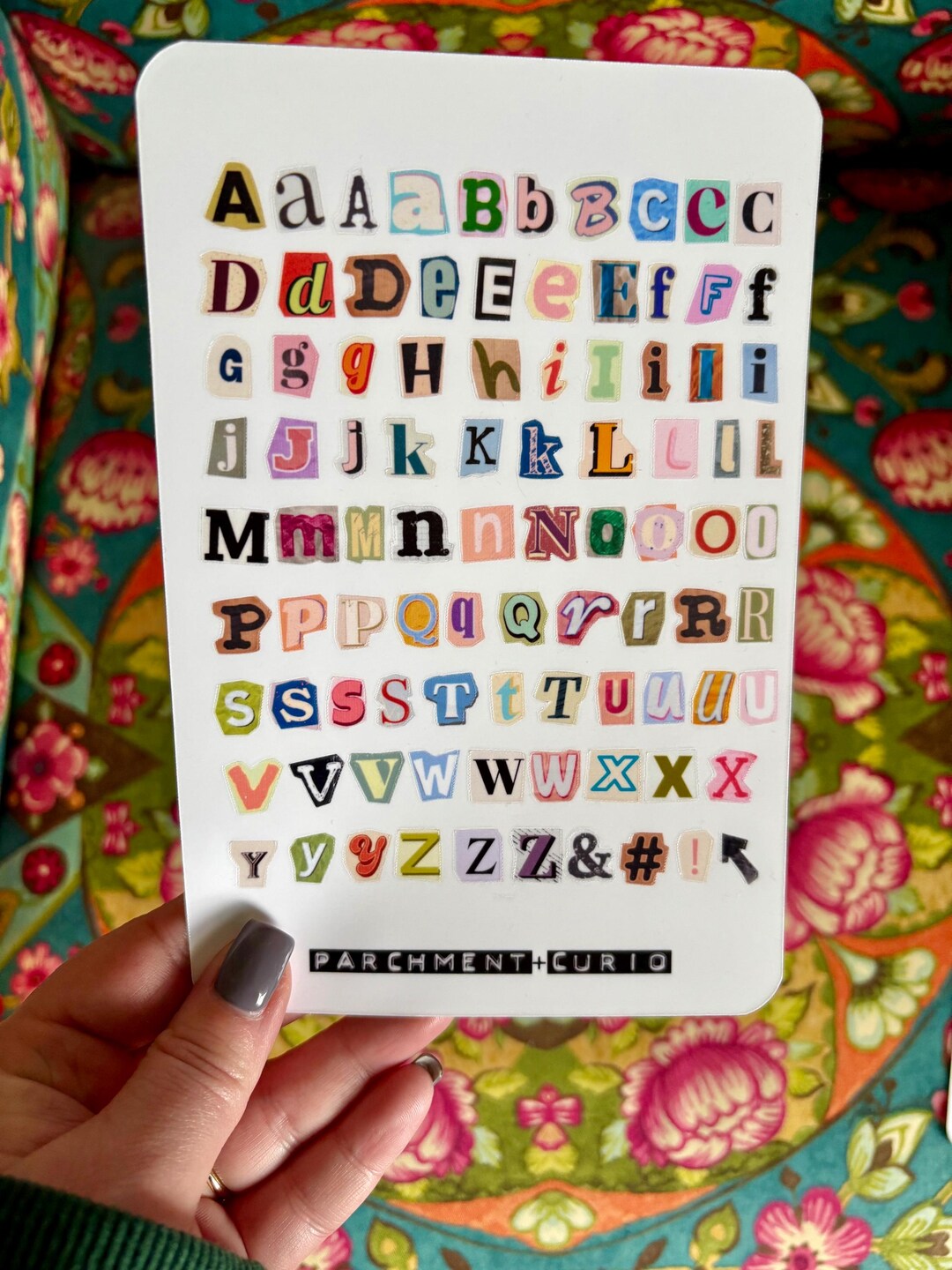 Ransom Letter Stickers for Junk Journaling, Scrapbooking and More! 2 ...