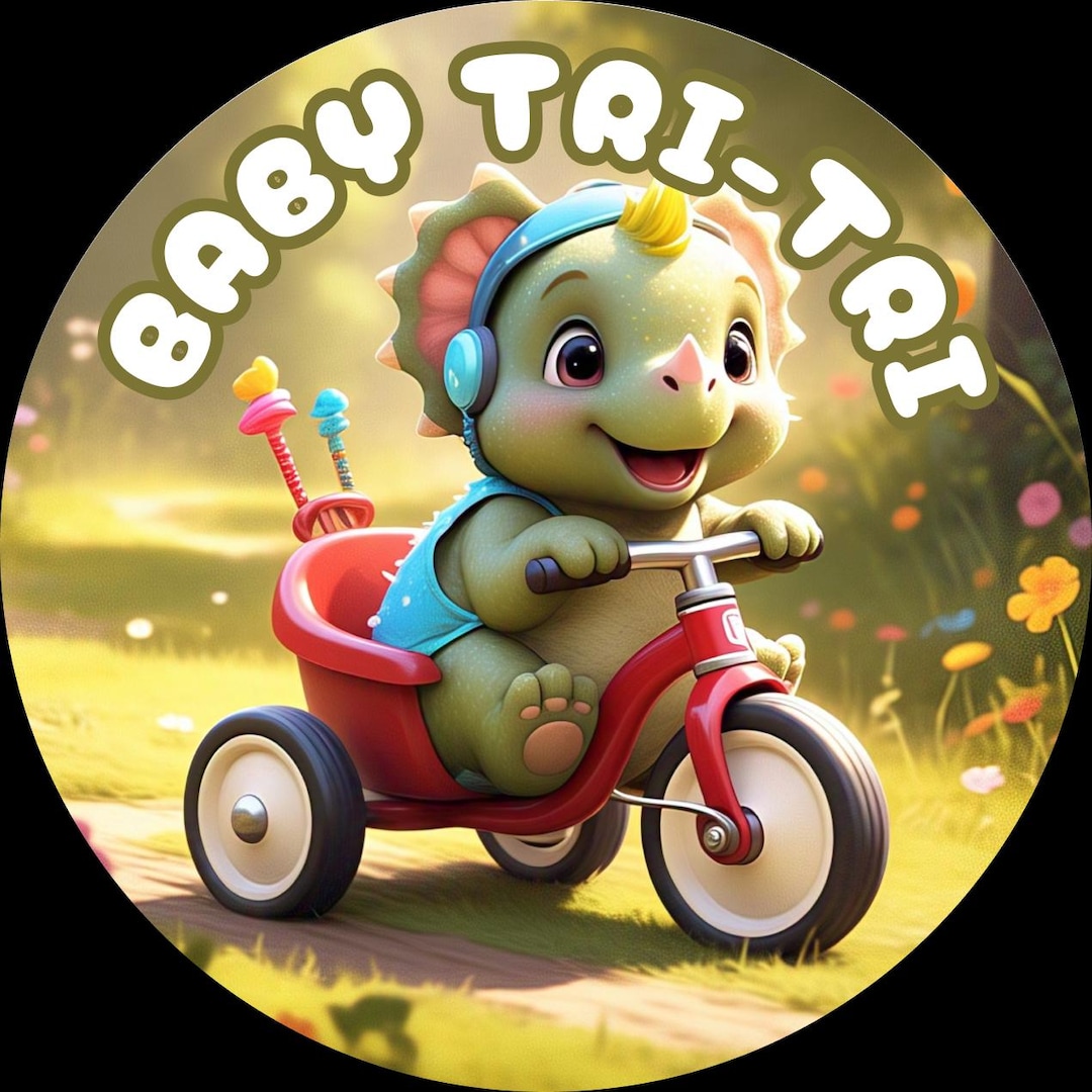 Baby Tri Tri Sticker - Etsy