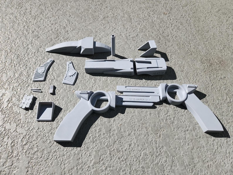 Power Rangers SPD Delta Blasters Cosplay Kit - Etsy
