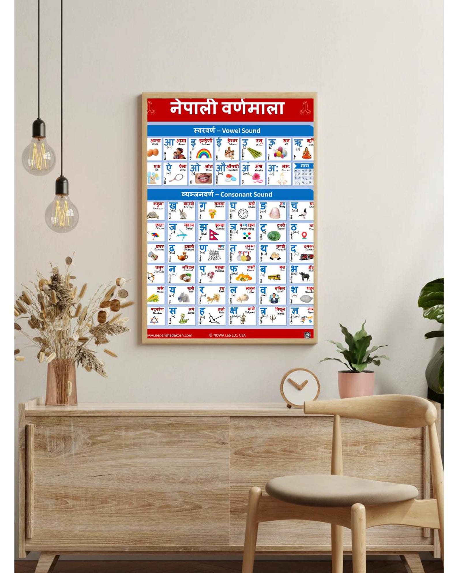 Learn the Nepali Alphabet (devanagari Varnamala) Digital Download - Etsy