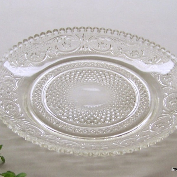 Crystal Glass Plate - Etsy