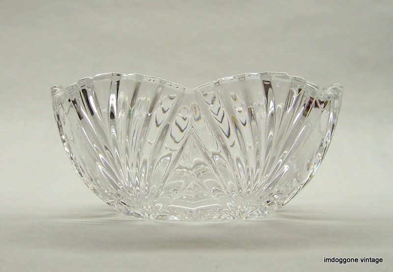 Noritake 'crystal Treasury' Bowl, Noritake Giftware Bowl, Noritake Fan ...