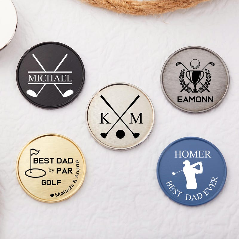Custom magnetic ball markers golf - Etsy.de