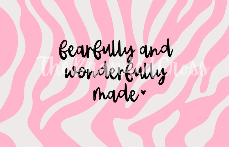 Wonderfully Made Laptop Wallpaper - Etsy