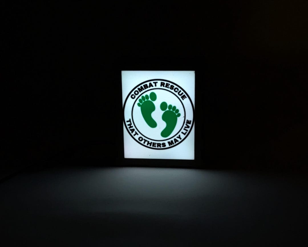 Mini Air Force Combat Rescue LED Lightbox Makes the Perfect Gift for ...