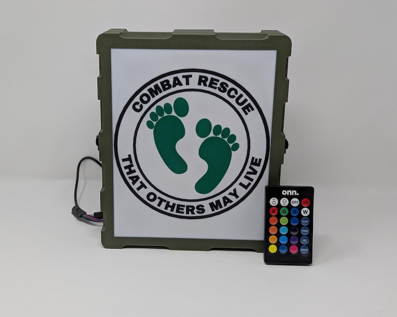 Air Force Combat Rescue LED Lightbox, the Perfect Military Gift for ...