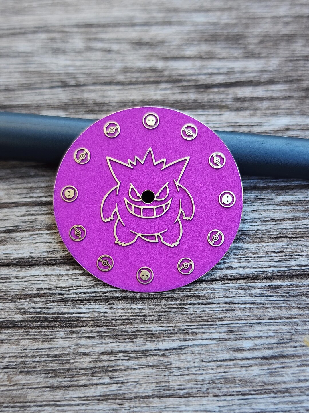 Custom-made Unique Laser Engraved Dial Pokemon Gengar - Order for Any ...