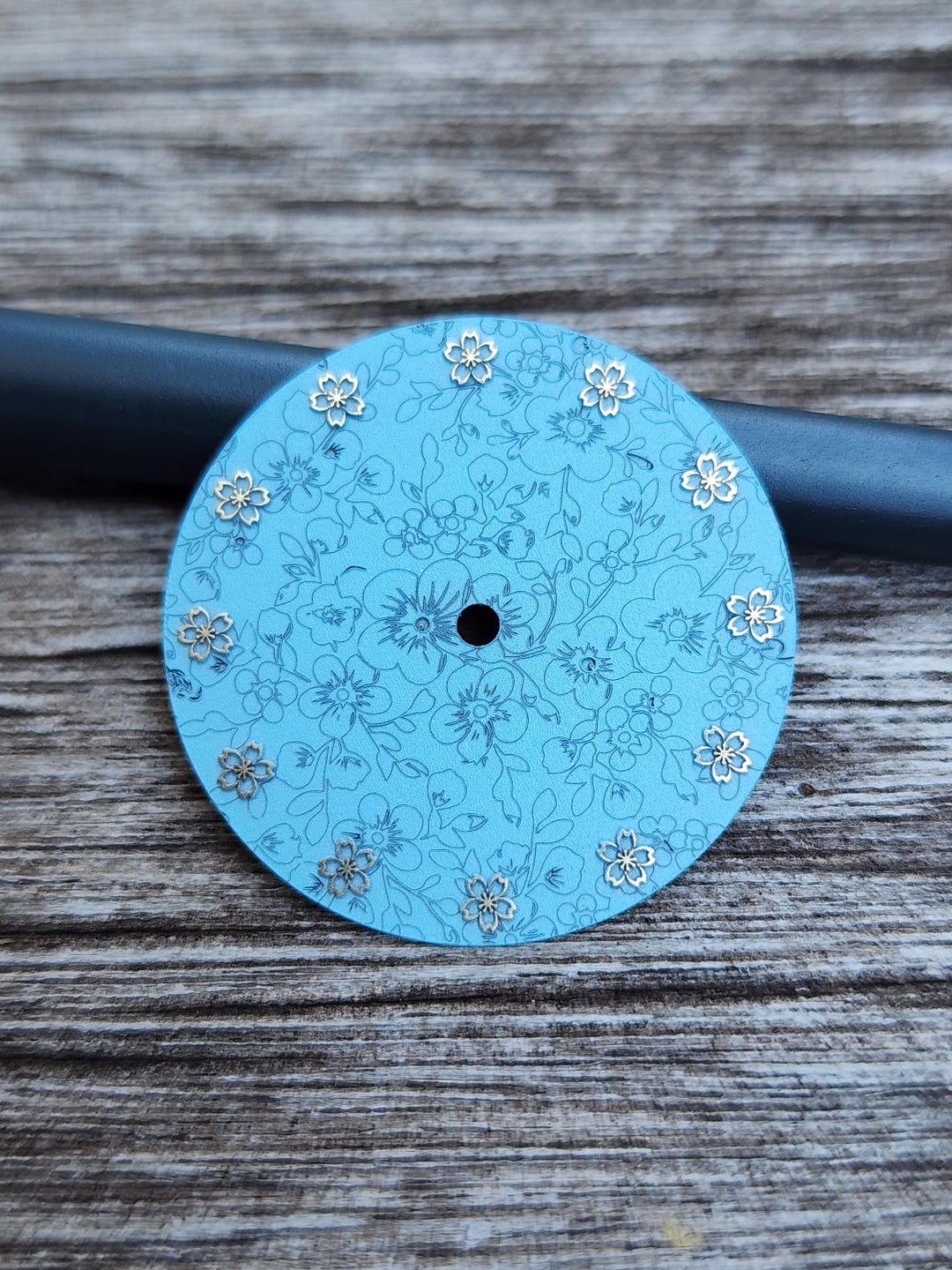 Custom-made Laser Engraved Watch Dial | Sakura - Order for Any Design ...