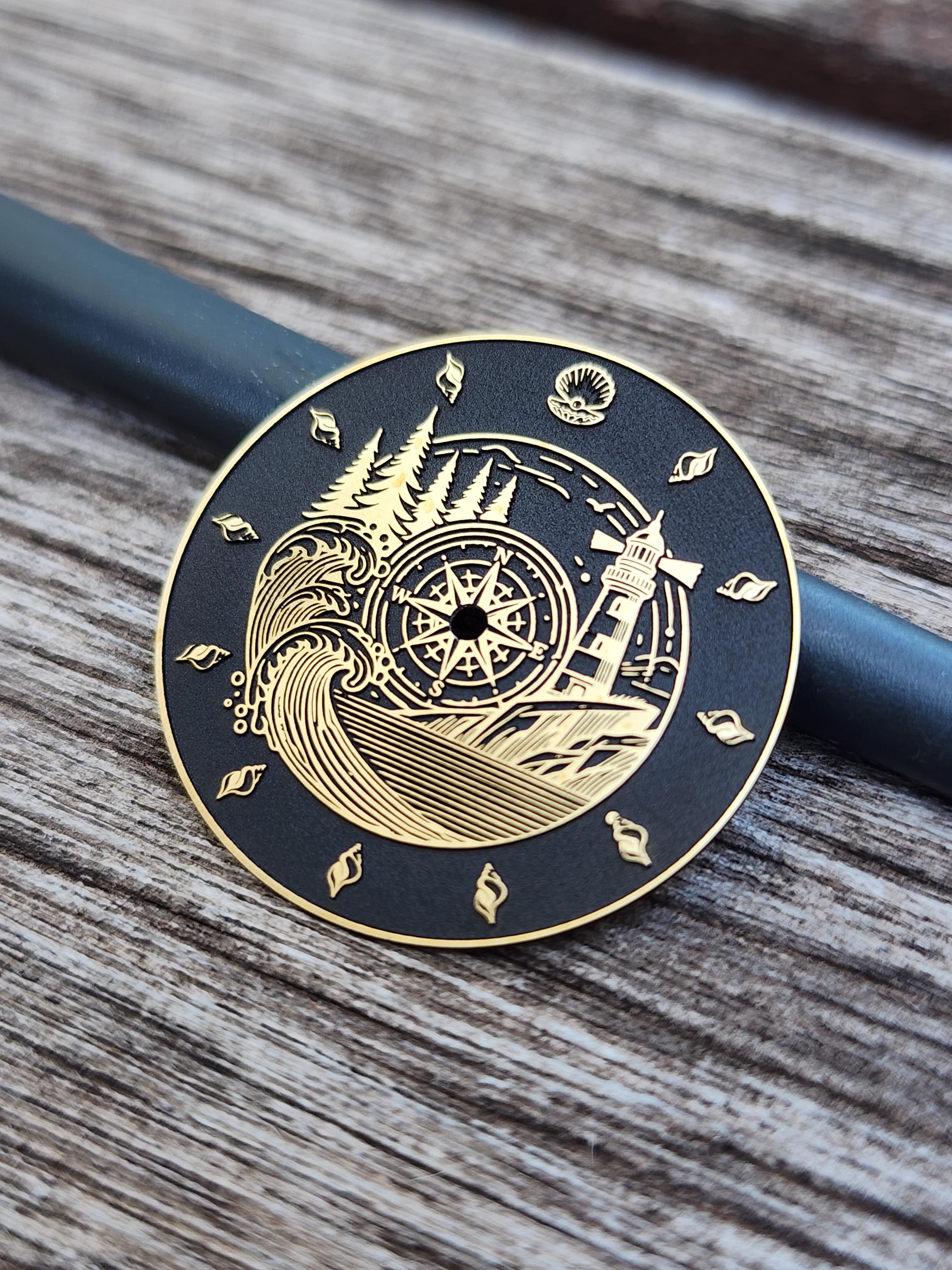 Custom-made Laser Engraved Watch Dial | Lighthouse - Order for Any ...