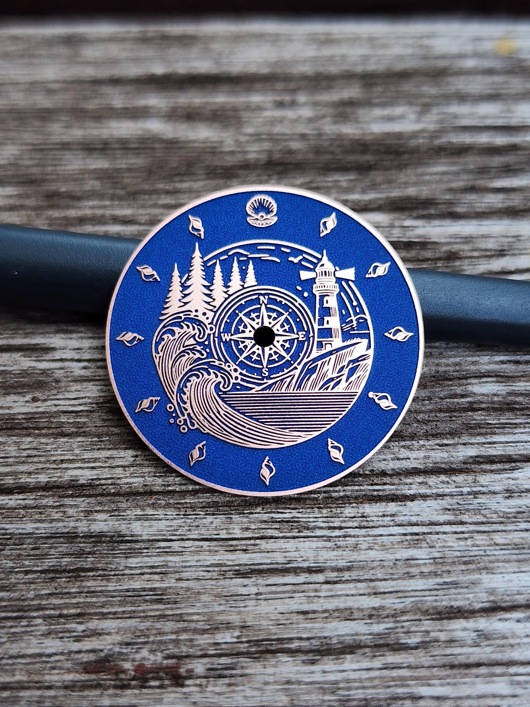 Custom-made Laser Engraved Watch Dial | Lighthouse - Order for Any ...