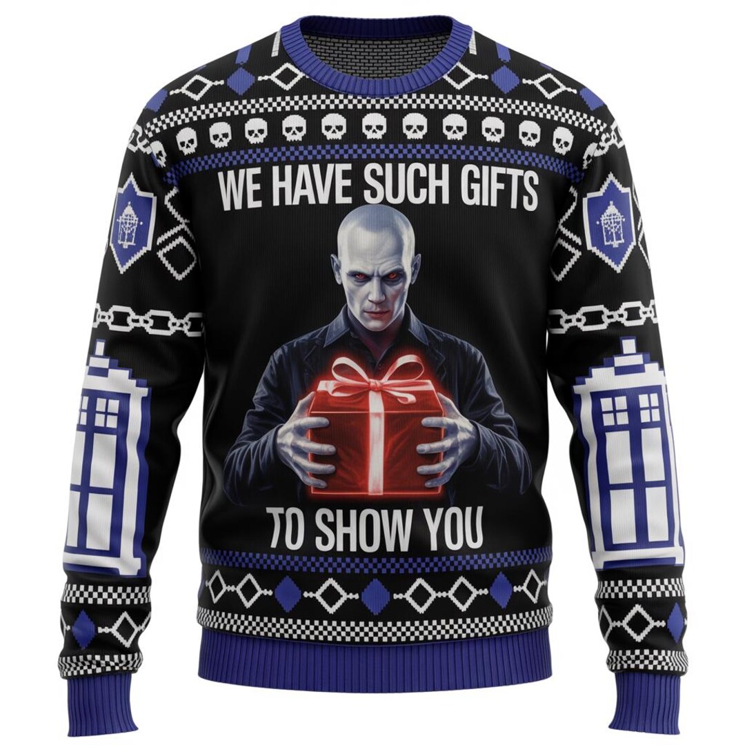 Pinhead Hellraisers Ugly Christmas Sweater - Etsy