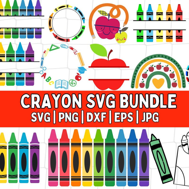 Crayola Svg - Etsy