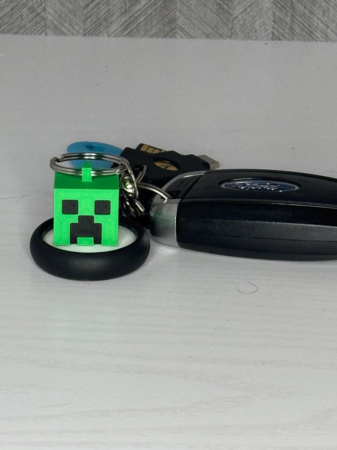 Creeper Head Keychains - Etsy