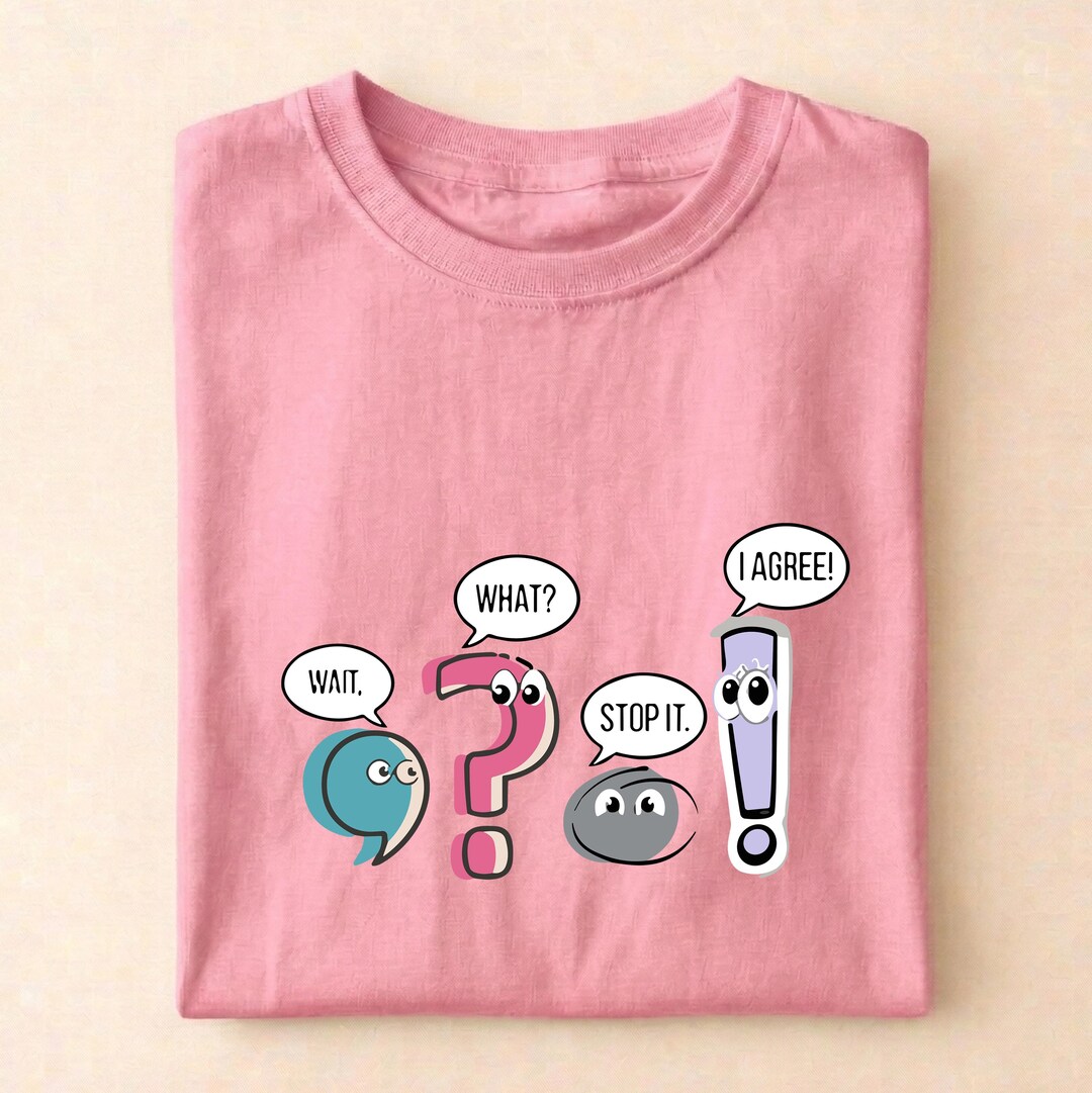 Funny Punctuation Shirt, Grammar Teacher English Sweatshirt - Etsy