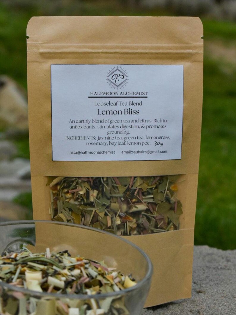 Lemon Bliss Tea Blend - Etsy