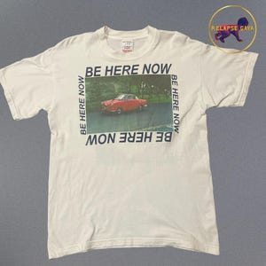 Oasis Be Here Now T-shirt, Vintage Album Tee, Rare Collectible, White ...
