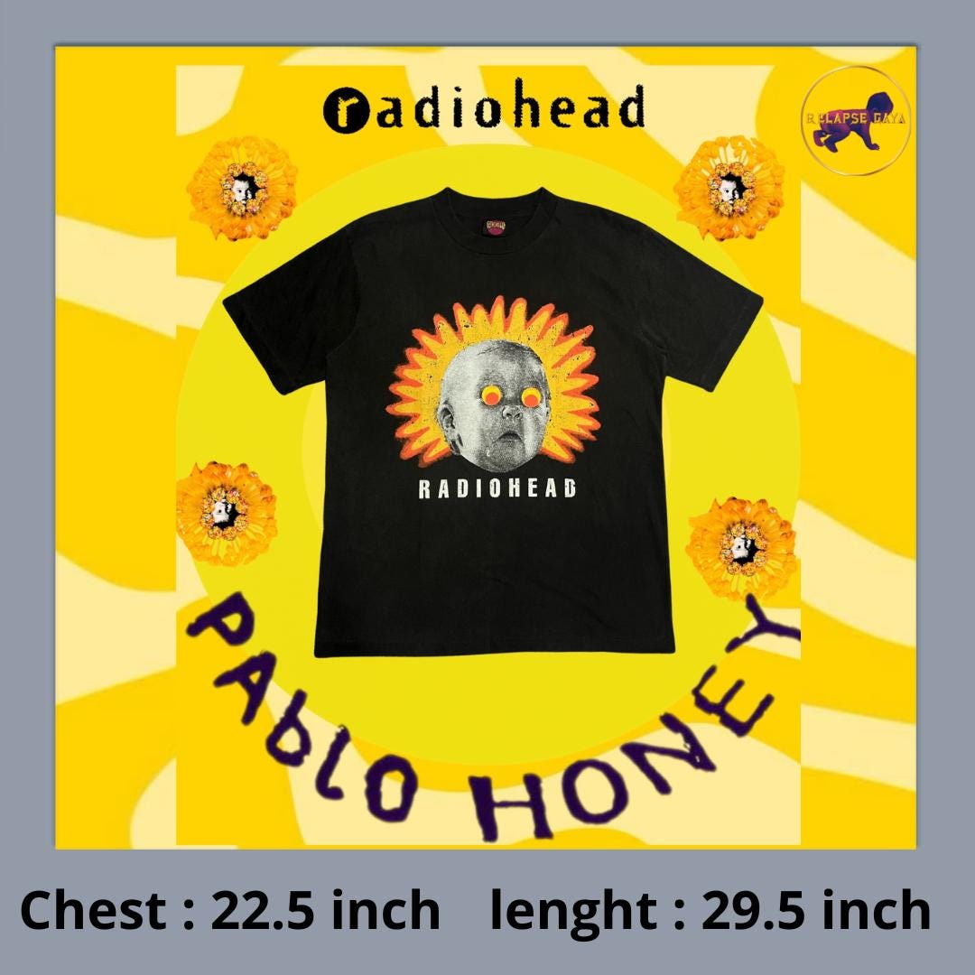 Radiohead Pablo Honey Vinyl Record - Limited Edition, Rare Collectible ...
