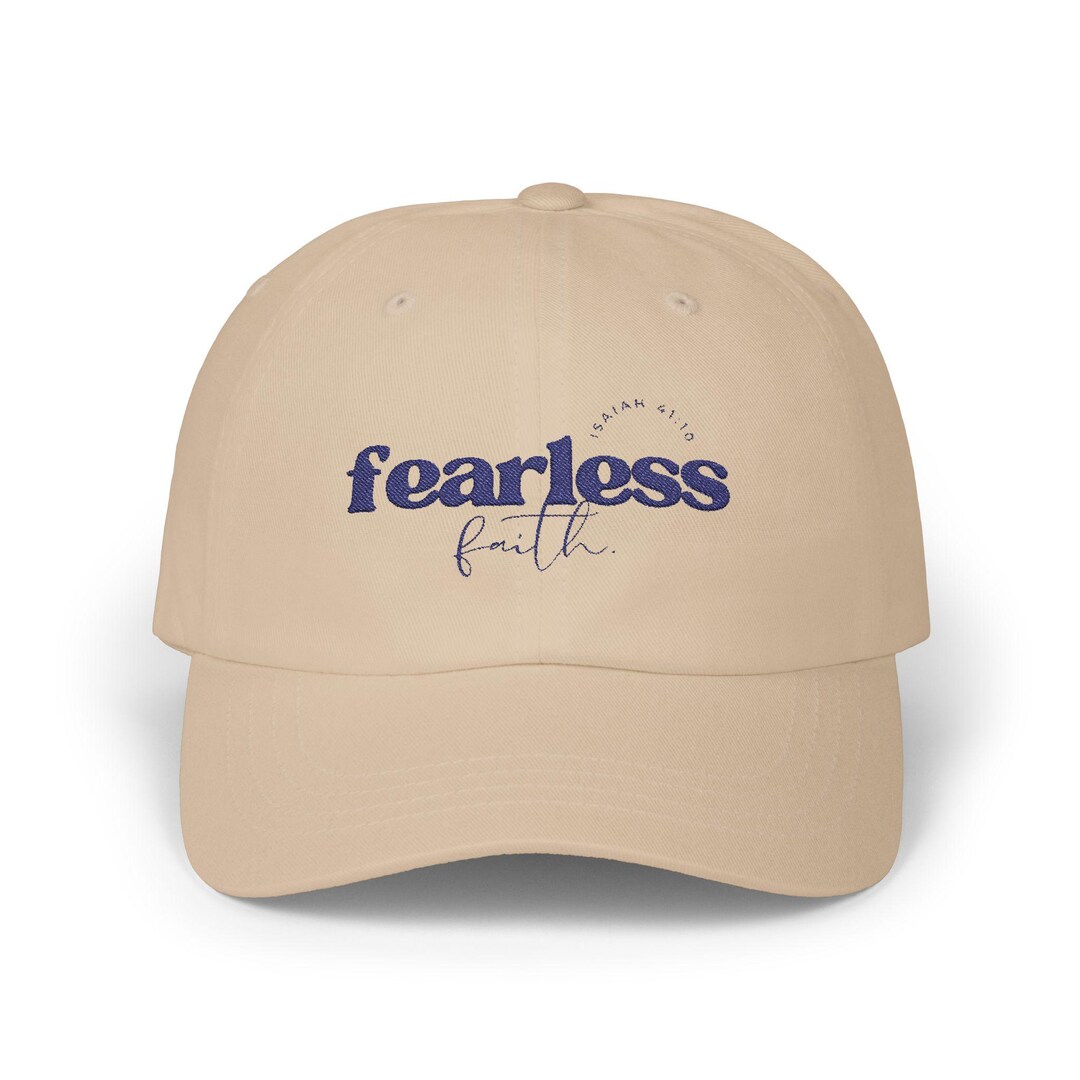 Fearless Faith Hat, Fearless Ball Cap, Faith Based Hat, Christian Hat ...