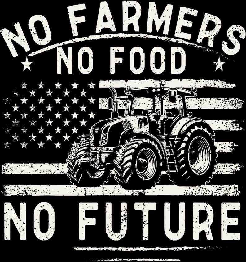 File PNG No Farmers No Food No Future - Etsy