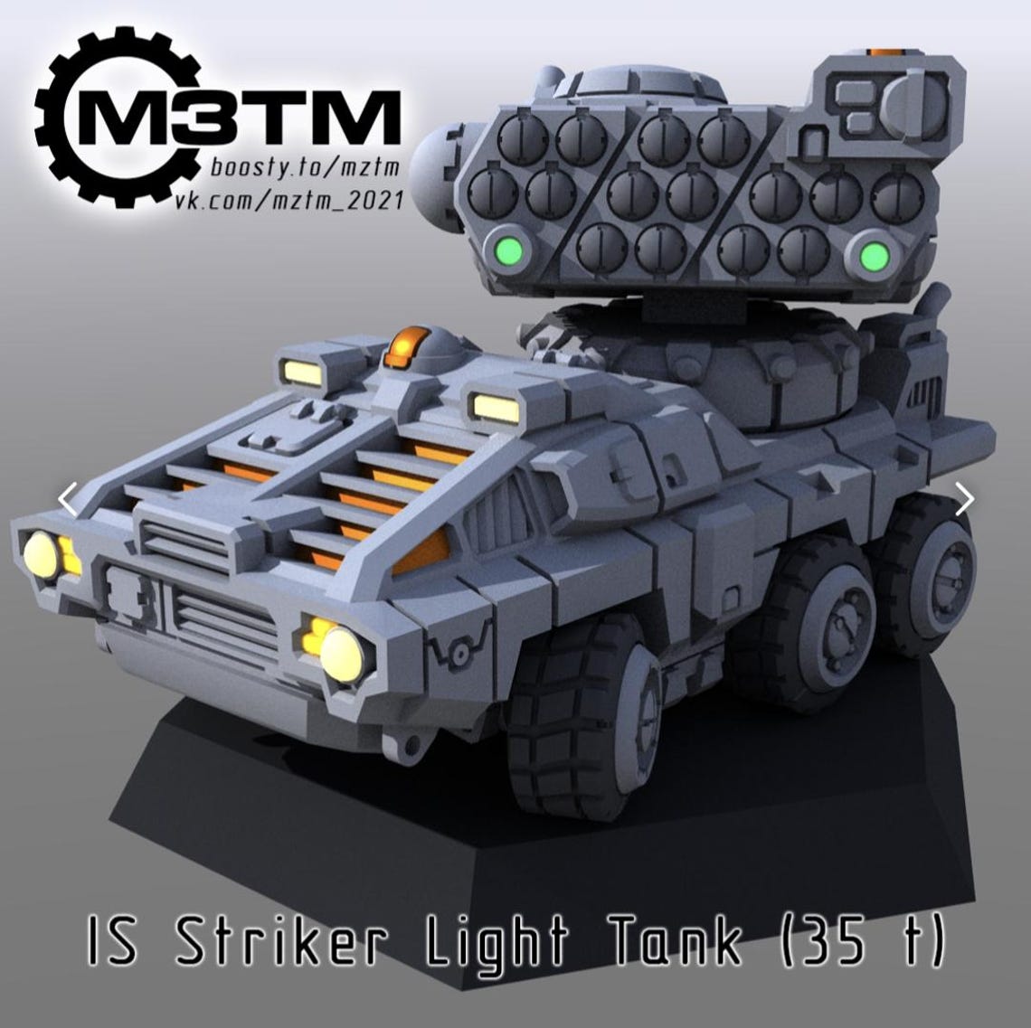 Striker Light Tank by M3TM - Etsy