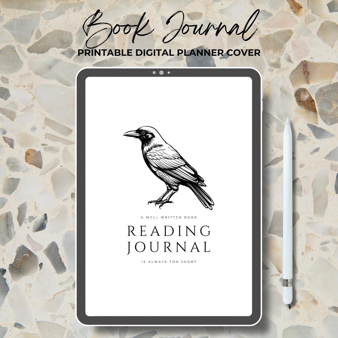 Reading Journal Cover Page 23 - Etsy