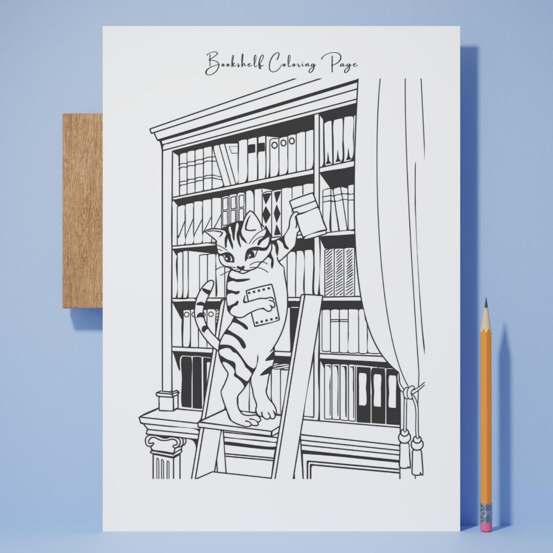 Simple Reading Tracker (coloring Page V3) - Etsy