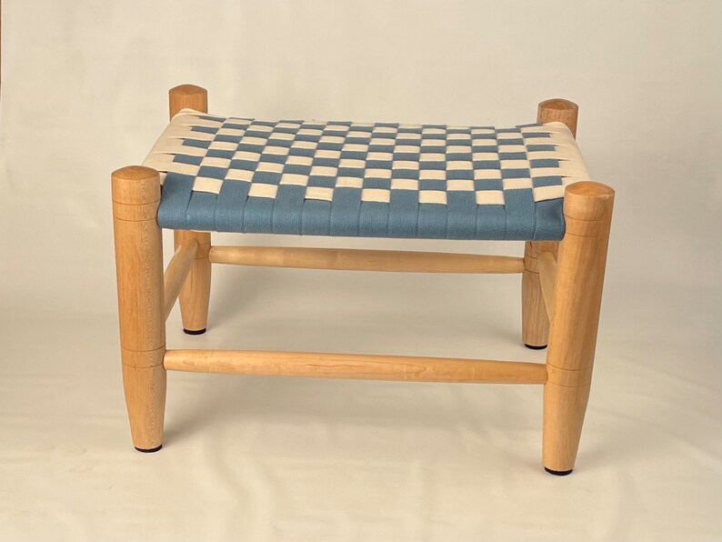 Maple Shaker Tape Foot Stool - Etsy
