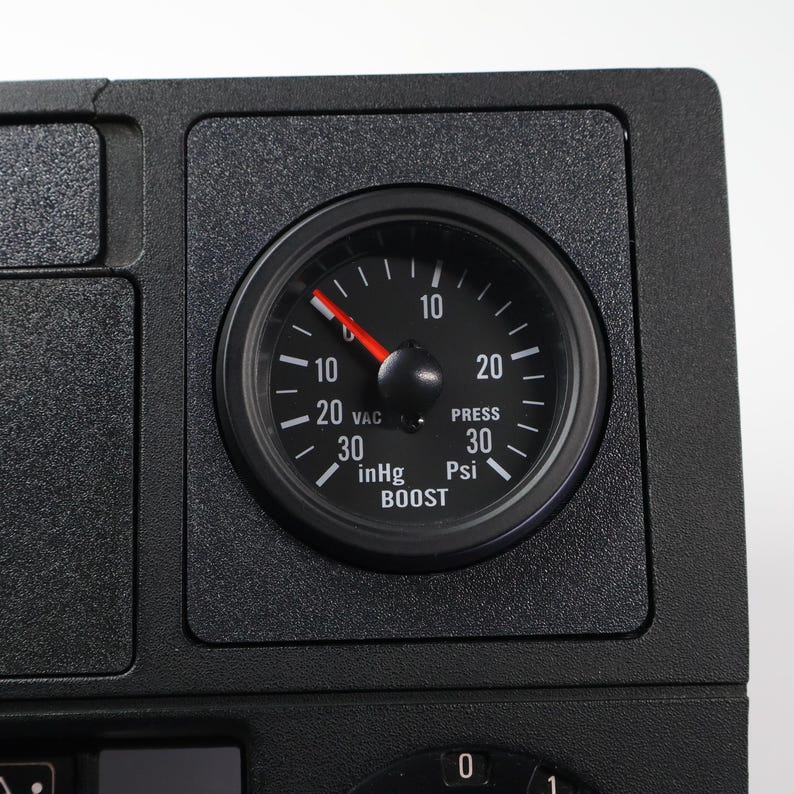 BMW E30 13 / 6 Button OBC Delete 52mm Gauge Mount on Board Computer E28 ...