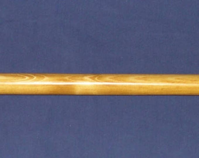 Curtain Rod 60in (5ft) - Rustic Curtain Rod - Wood Curtain Rod - Custom ...