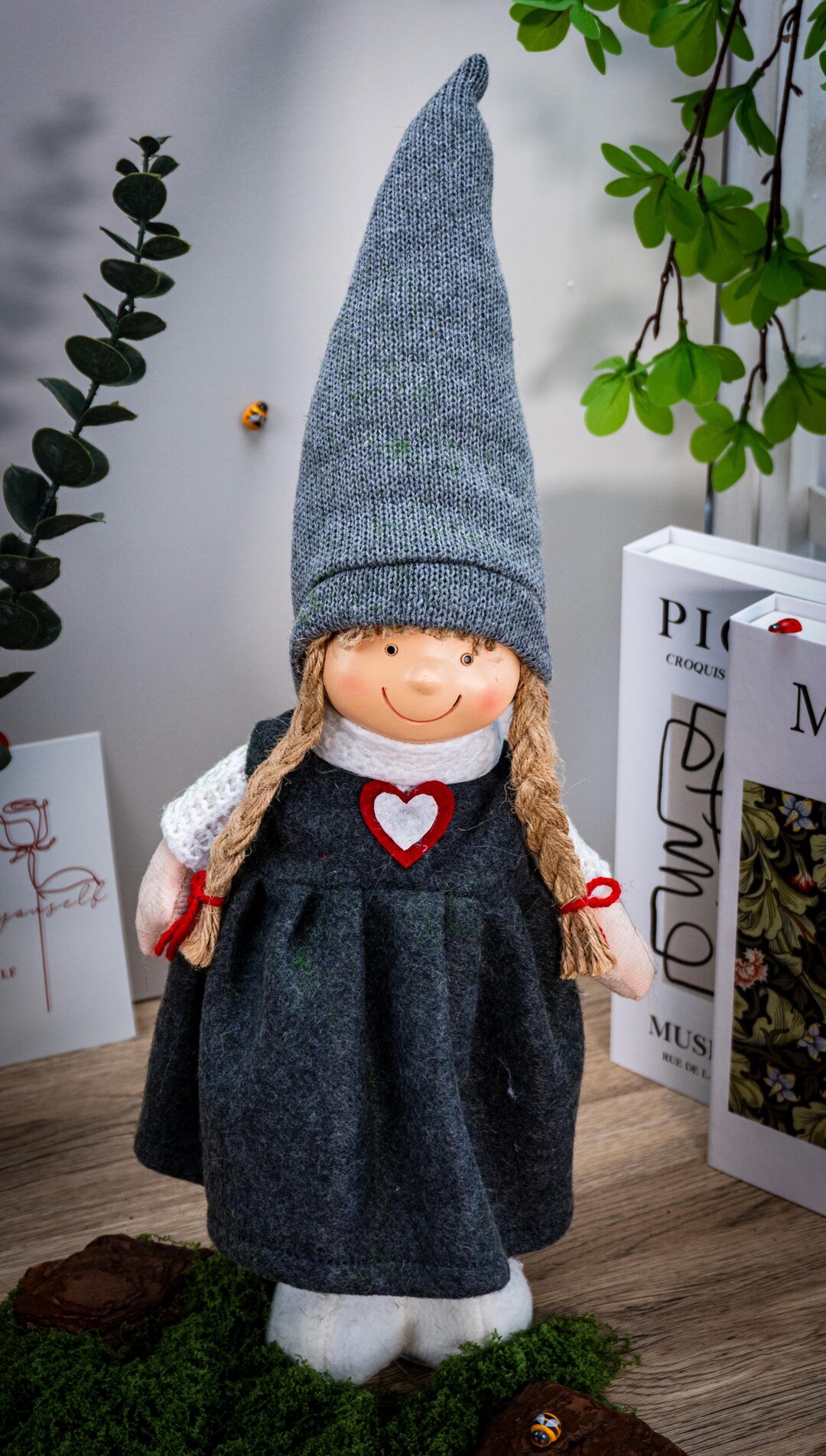 Handmade Elf Figurine: Whimsical Resin Garden Decor - Etsy