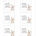 Best Teacher Easter Bunny Gift Tag, Printable Easter Tag, Teacher ...