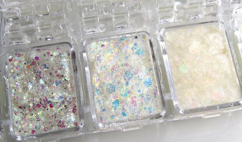 Face & Body Glitter Palette - Face and Body Sparkle - Glitter Balm ...