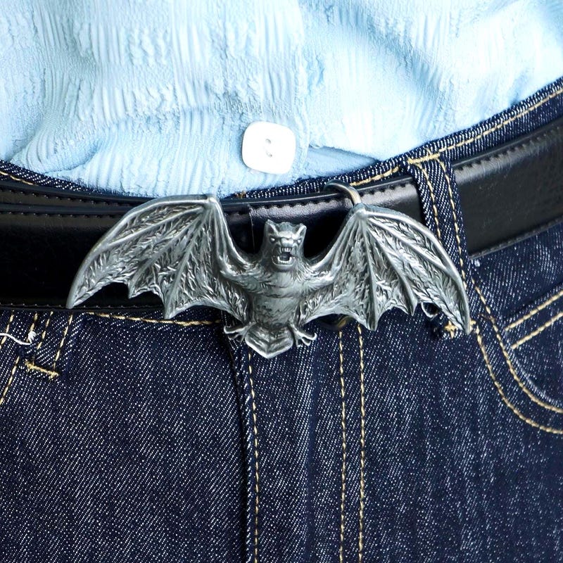 Goth Belt Bat - Etsy