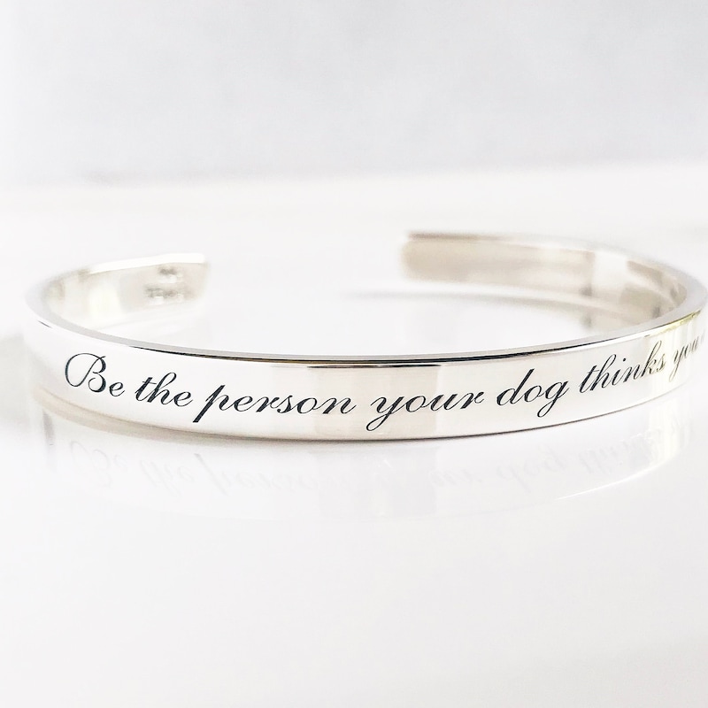 Sterling Cuff Name Bracelet - Etsy