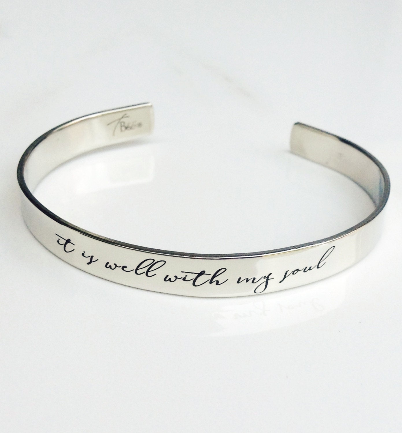 It is Well With My Soul Bracelet . Inspirational Jewelry . | Etsy Canada