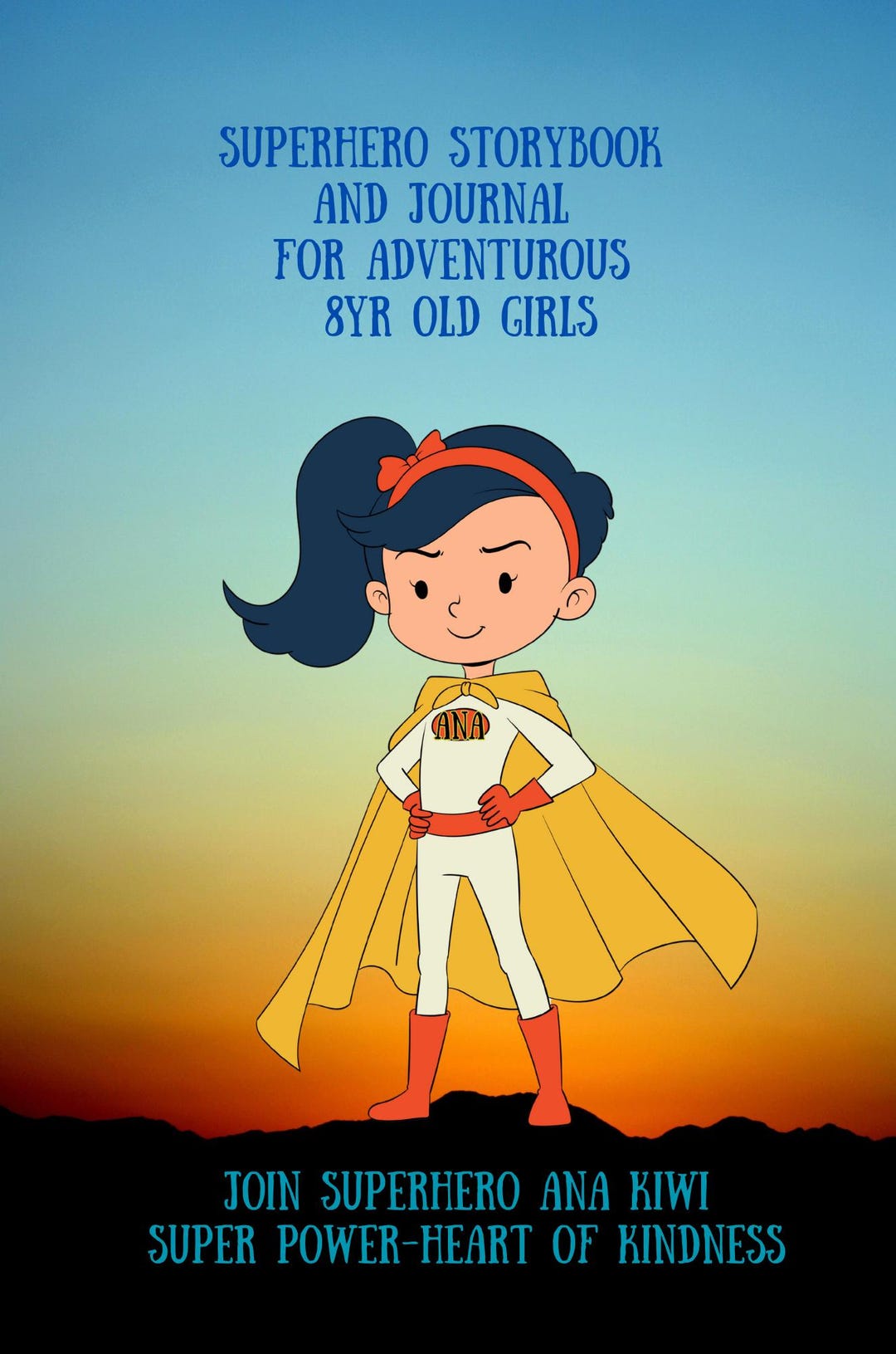8yr Old Superhero Storybook and Journal for Adventurous Girls - Etsy