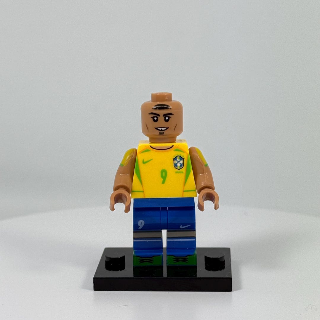 Ronaldo, R9 - Brazil Soccer Player Custom Minifigure - Etsy