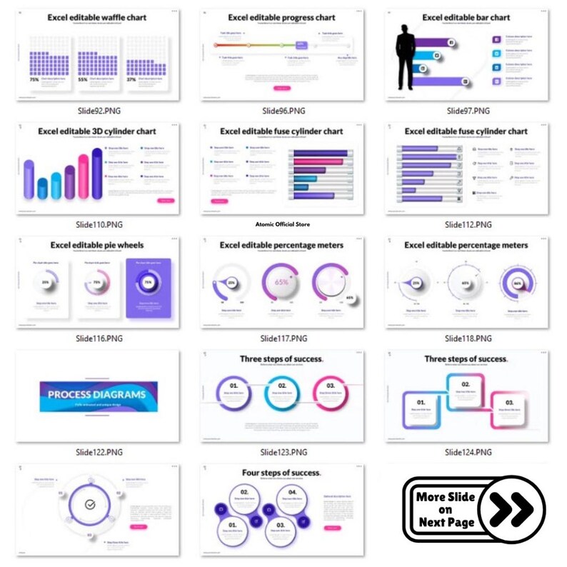 600+ Animated Multipurpose KPI Data Chart Infographic Dashboard ...