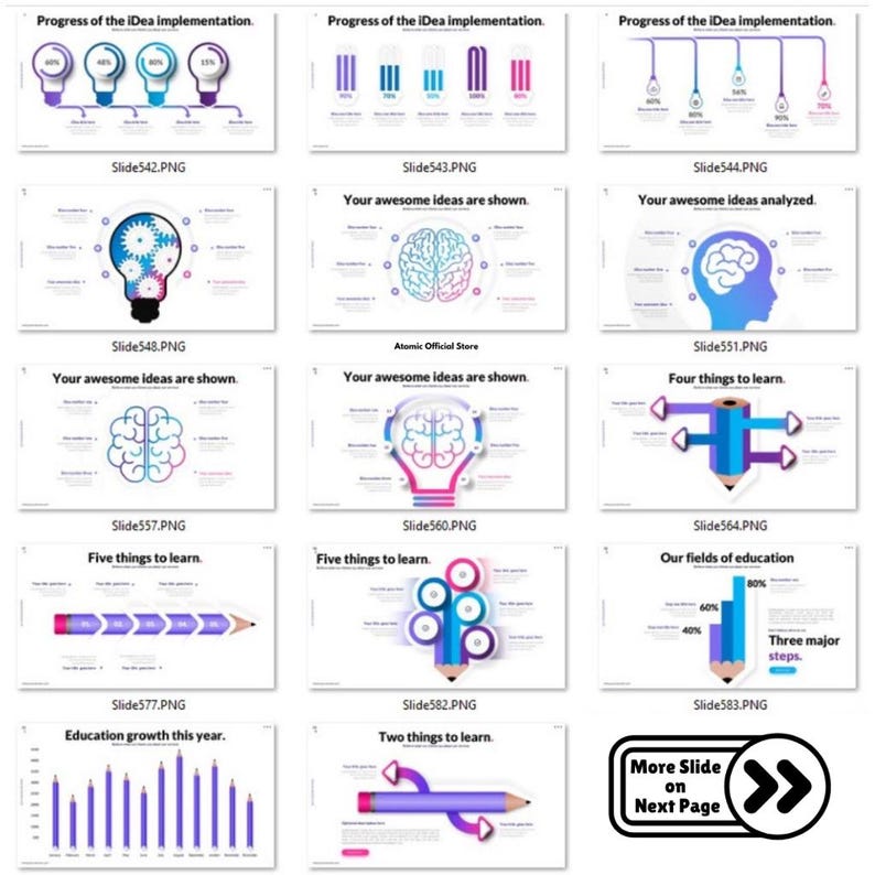 600+ Animated Multipurpose KPI Data Chart Infographic Dashboard ...