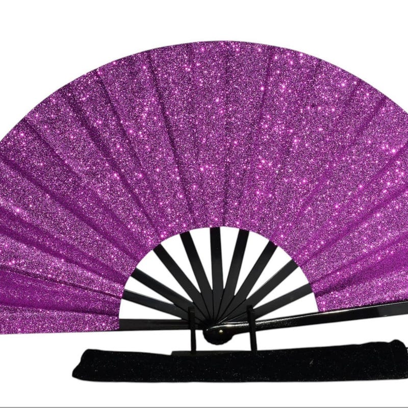Purple Fans Dancer - Etsy
