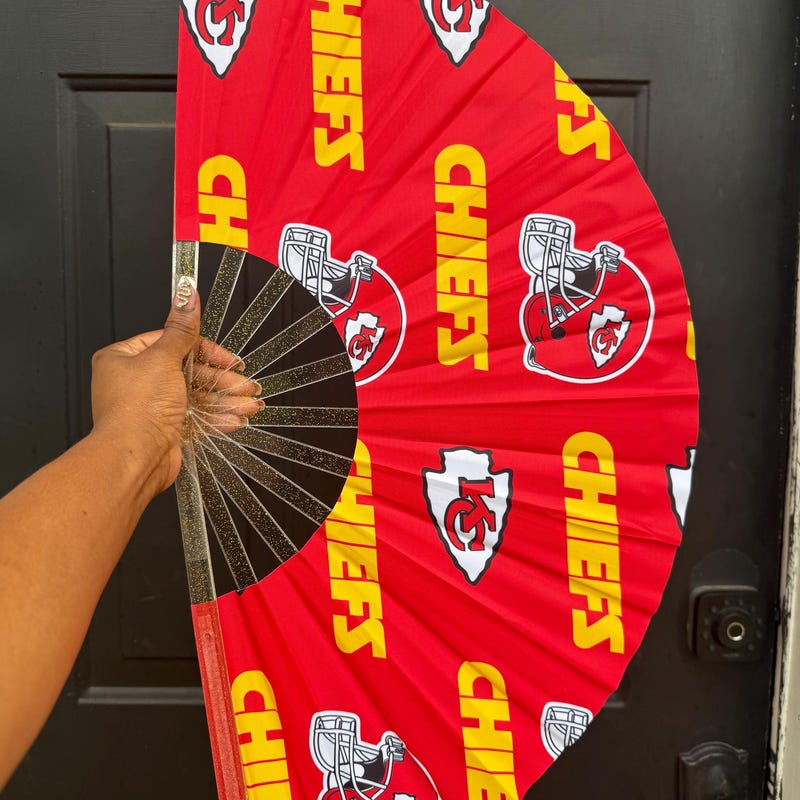 Kansas City Chiefs Fabric - Etsy