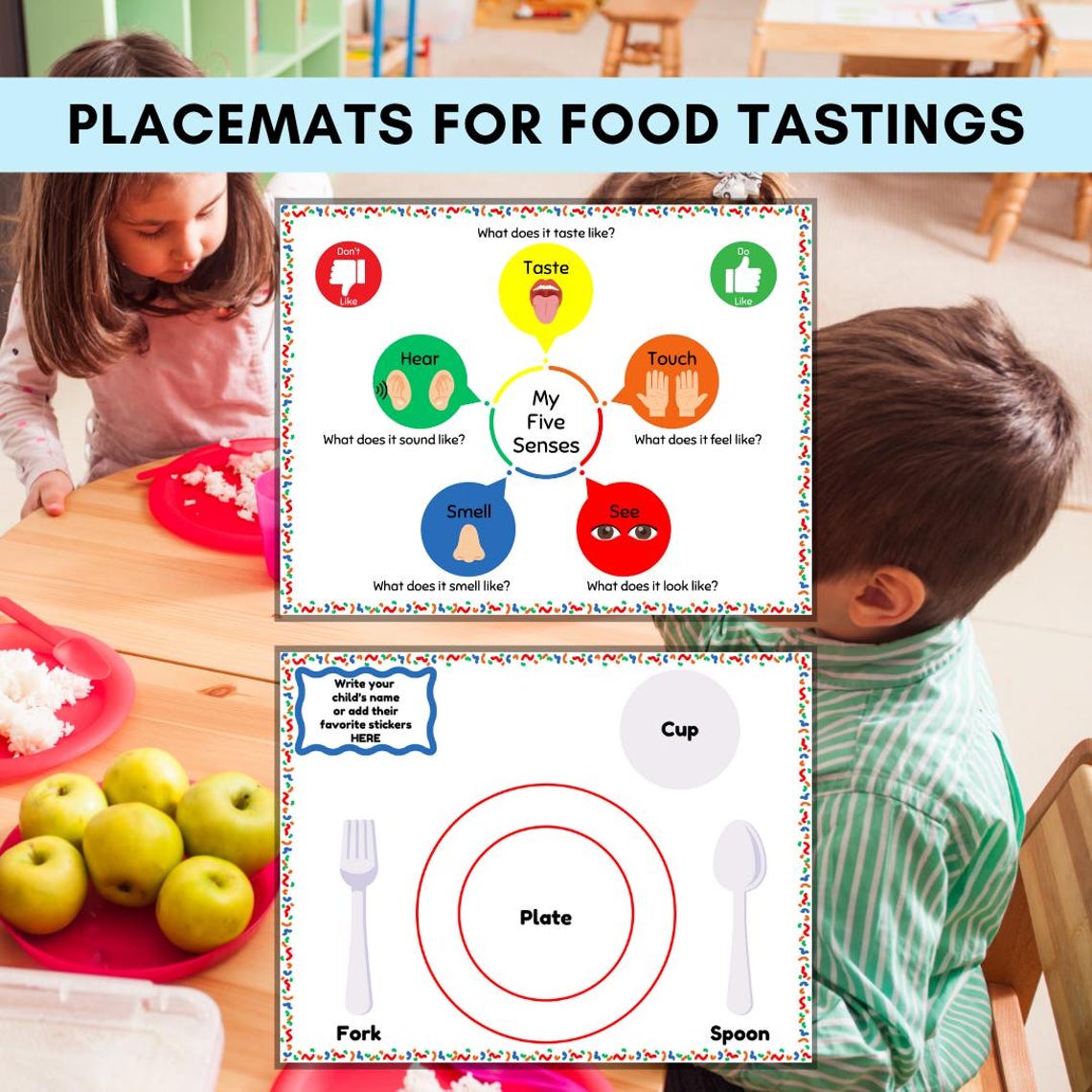 Printable Picky Eating Bundle - Kids Nutrition Learning | Alphabet ...